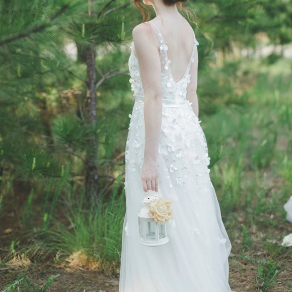 Light In The Box | Dresses | White Floral Lace Wedding Dress A Line ...